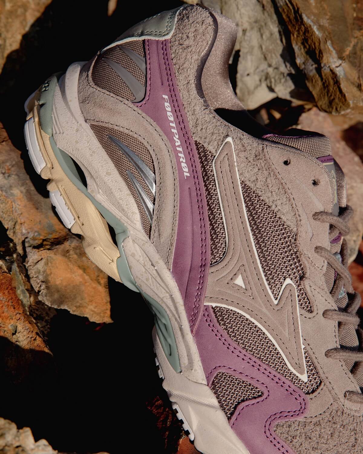 Mizuno x Footpatrol Wave Rider 10